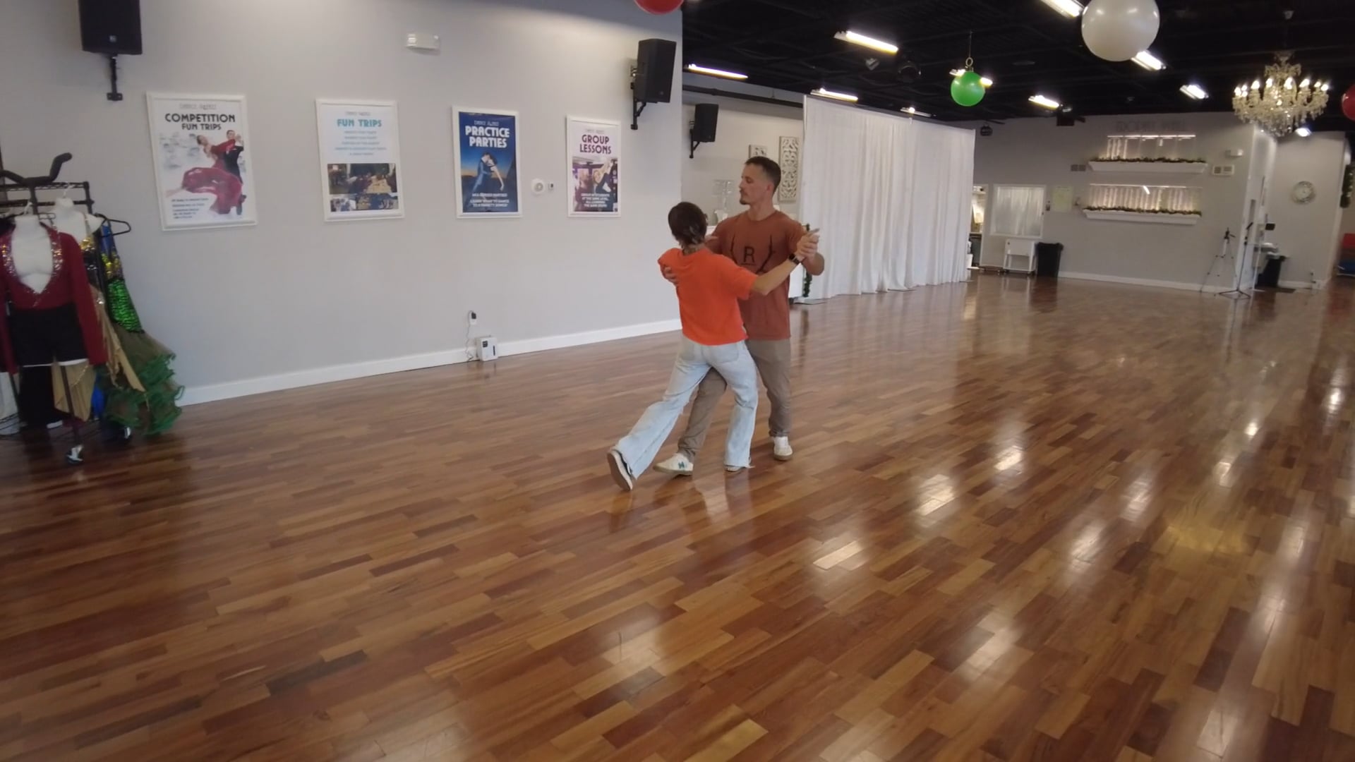 Brooke & Luke Social Foundation Tango Progress Check - Dance Pizazz