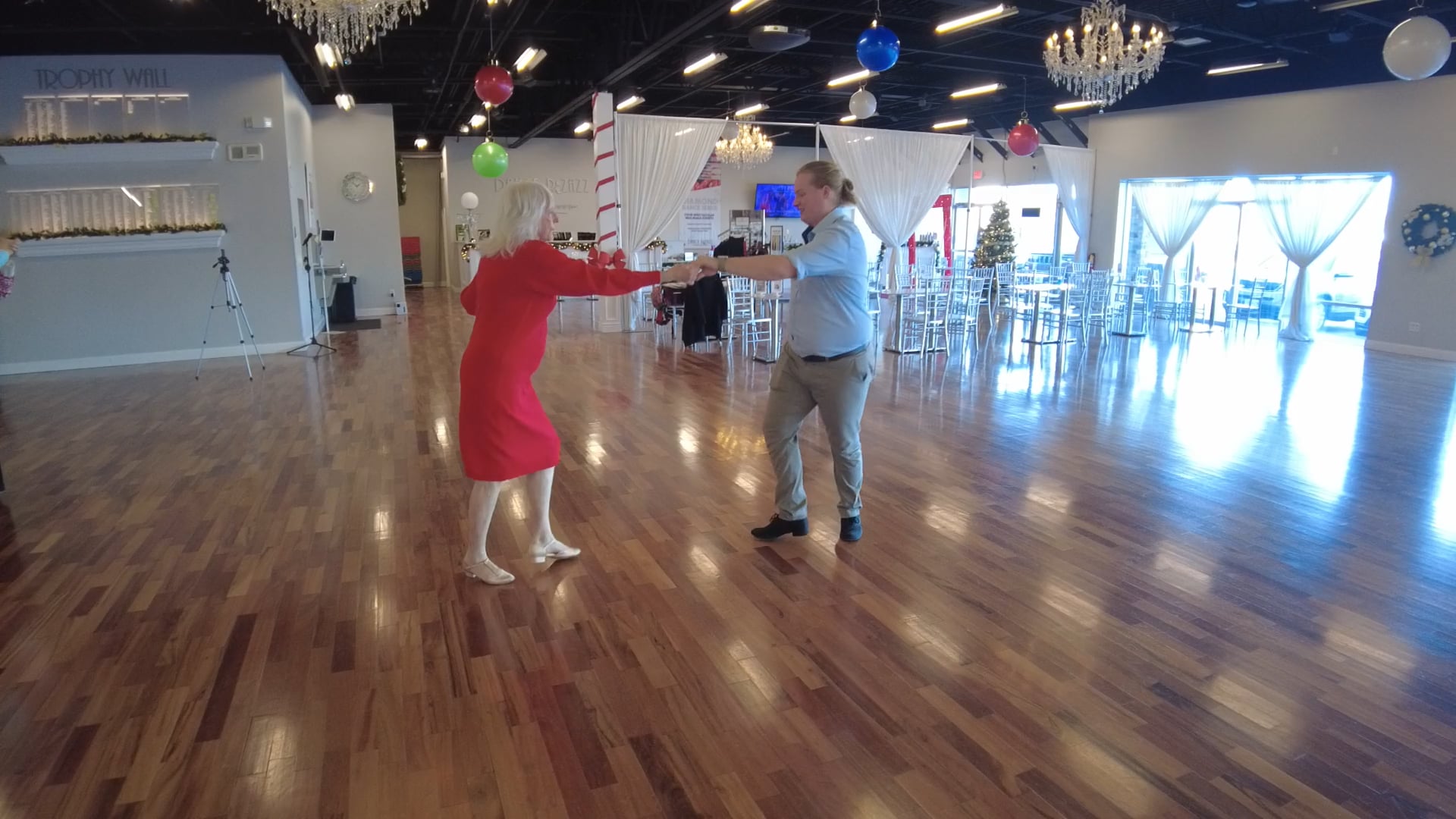 Donna & Matthew Bronze 1 East Coast Swing Progress Check - Dance Pizazz