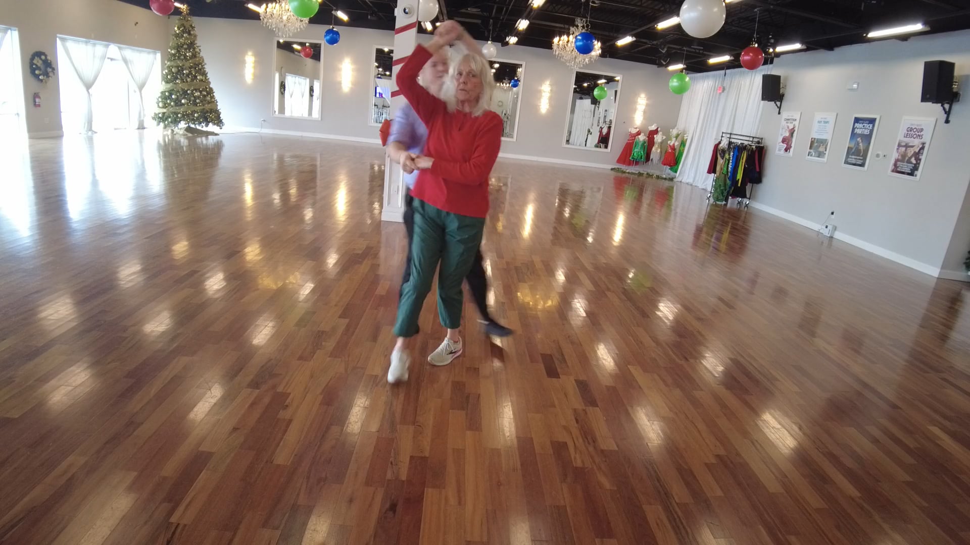 Donna & Matthew Bronze 1 Hustle Progress Check - Dance Pizazz