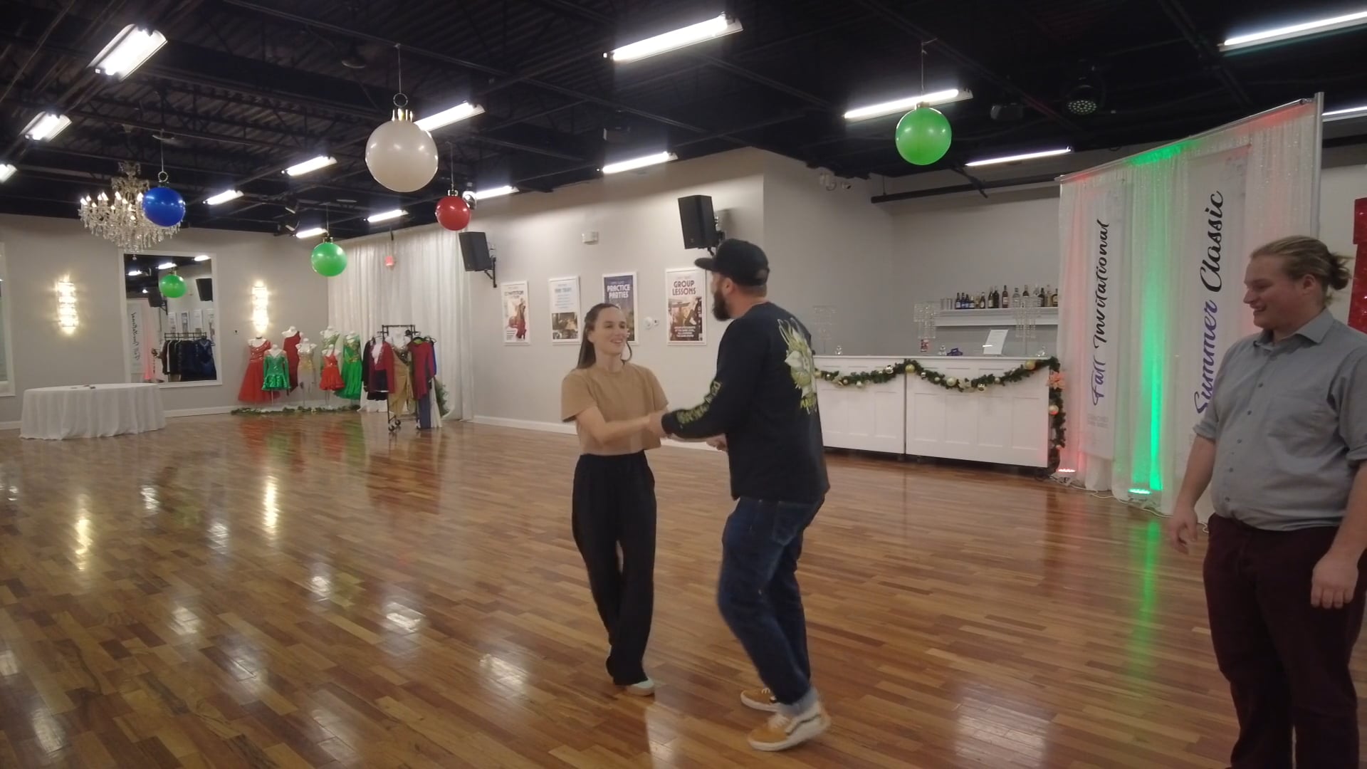 Jordan & Kim Beginner East Coast Swing Progress Check - Dance Pizazz